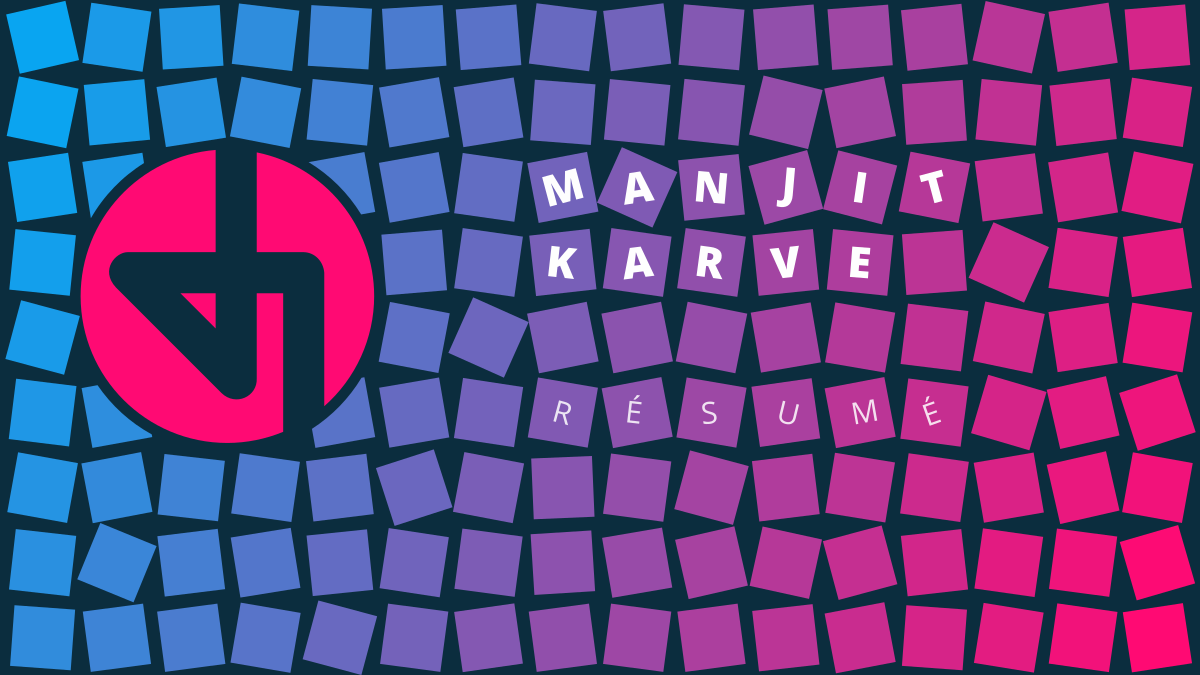 Manjit Karve | Résumé
